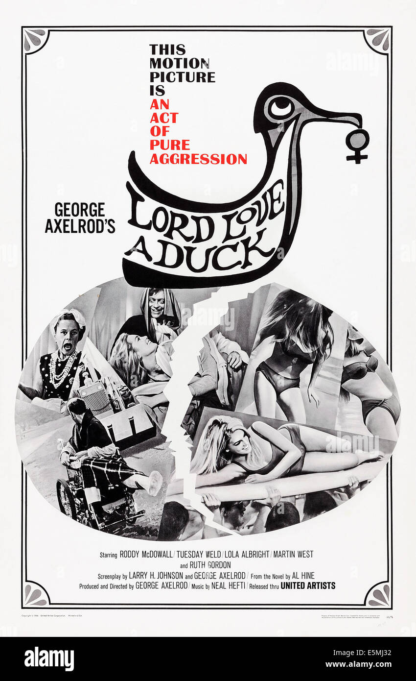 Duck poster Cut Out Stock Images & Pictures - Alamy