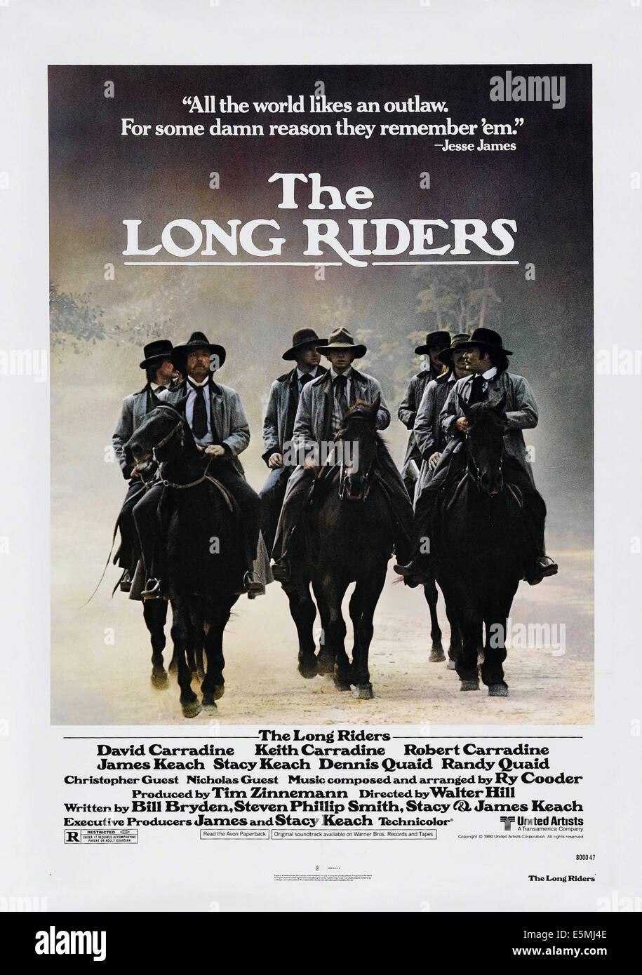 The Long Riders Poster