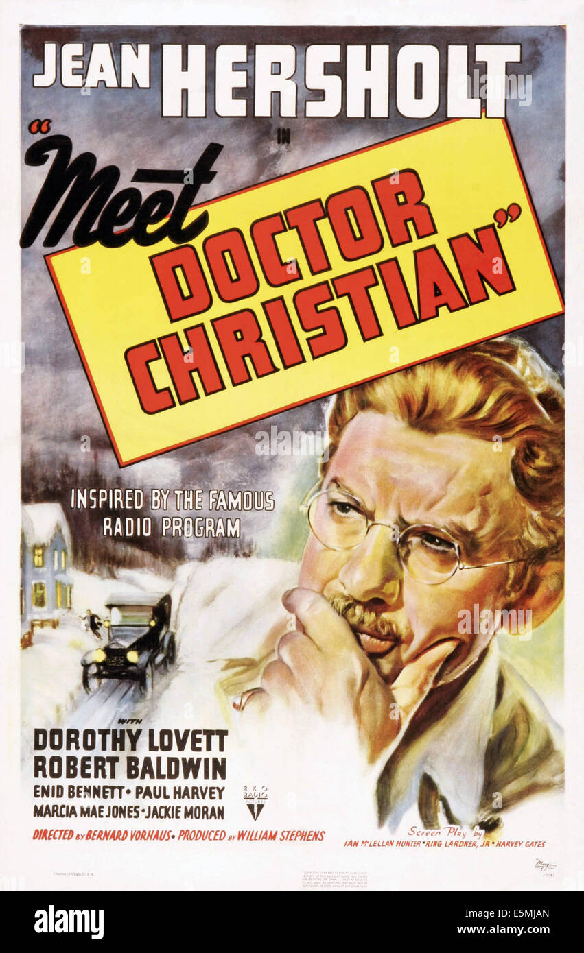 Dr christian poster hi-res stock photography and images - Alamy