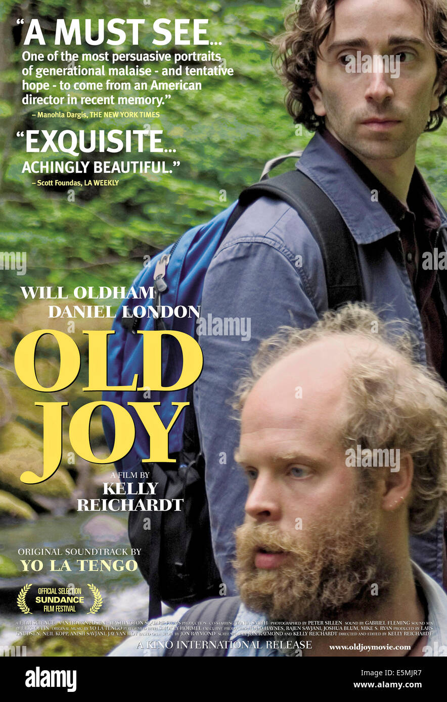 OLD JOY, Will Oldham (front), Daniel London, 2006. ©Kino International ...