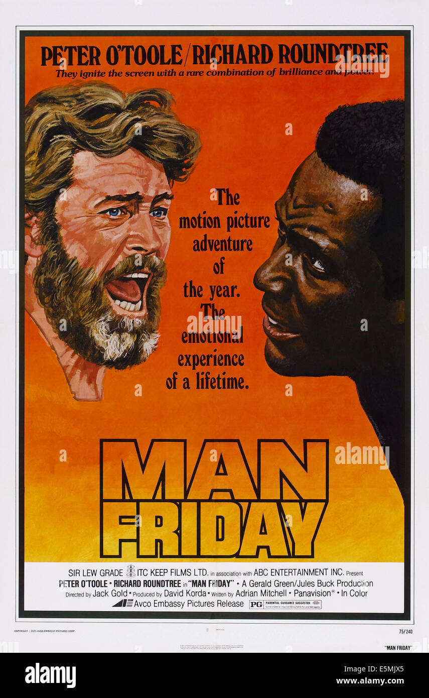 Man friday robinson crusoe hi-res stock photography and images - Alamy