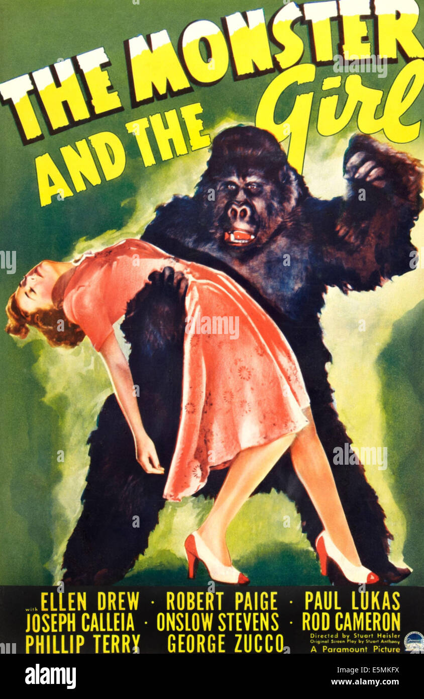 Girl Vs Monster Poster