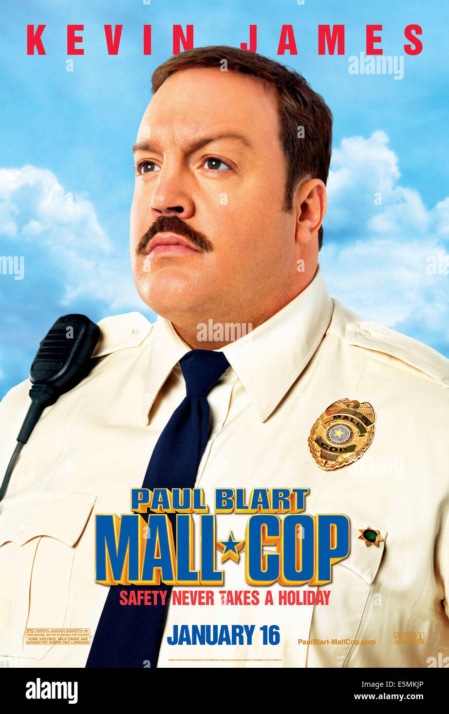 Paul blart mall cop poster hi-res stock photography and images - Alamy