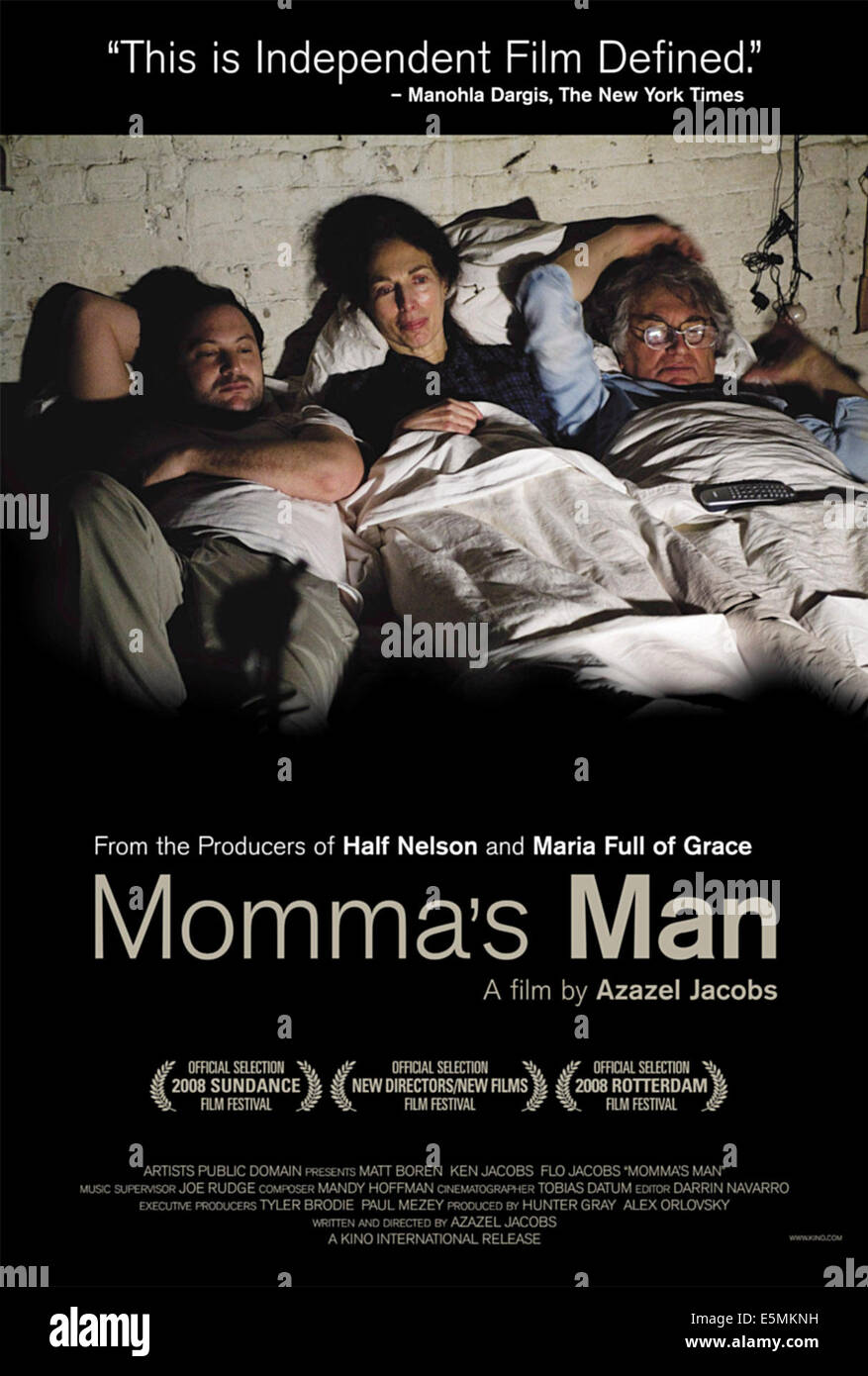 MOMMA'S MAN, from left: Matt Boren, Flo Jacobs, Ken Jacobs, 2008. ©Kino ...