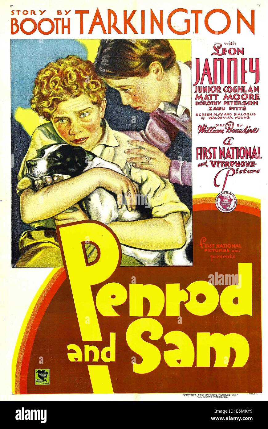 PENROD AND SAM, from left: Leon Janney, Frank 'Junior' Coghlan, 1931 ...