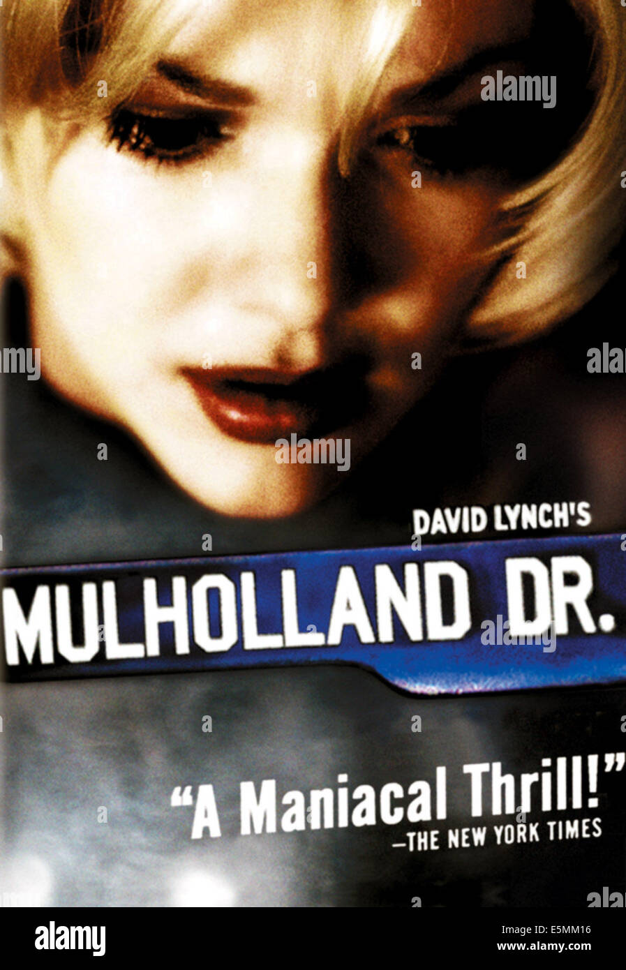 MULHOLLAND DRIVE, Naomi Watts, 2001, (c) Universal/courtesy Everett ...