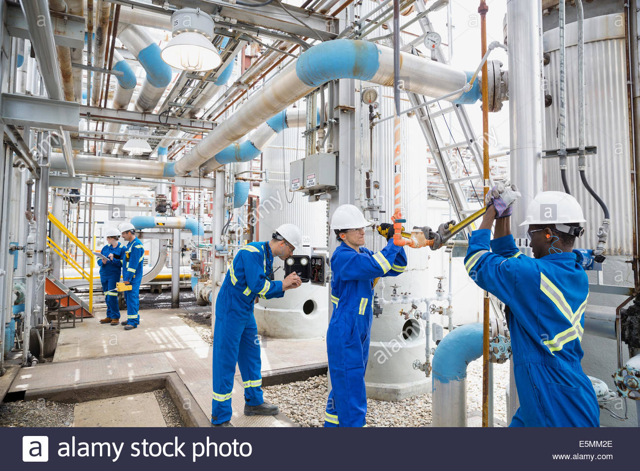 Gas plant pipe hi-res stock photography and images - Alamy