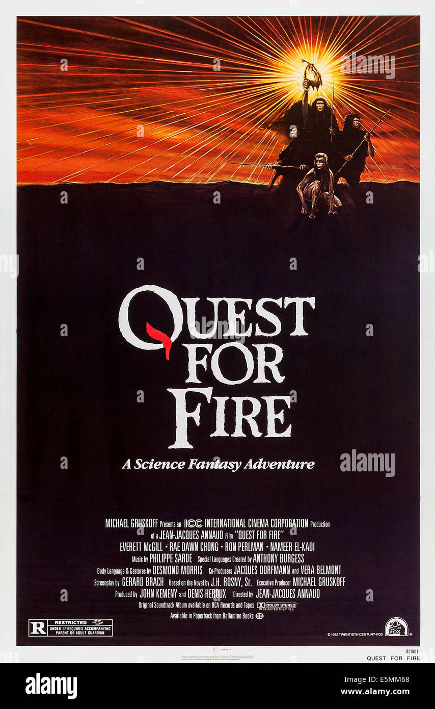 Quest for fire 1981 hi-res stock photography and images - Alamy