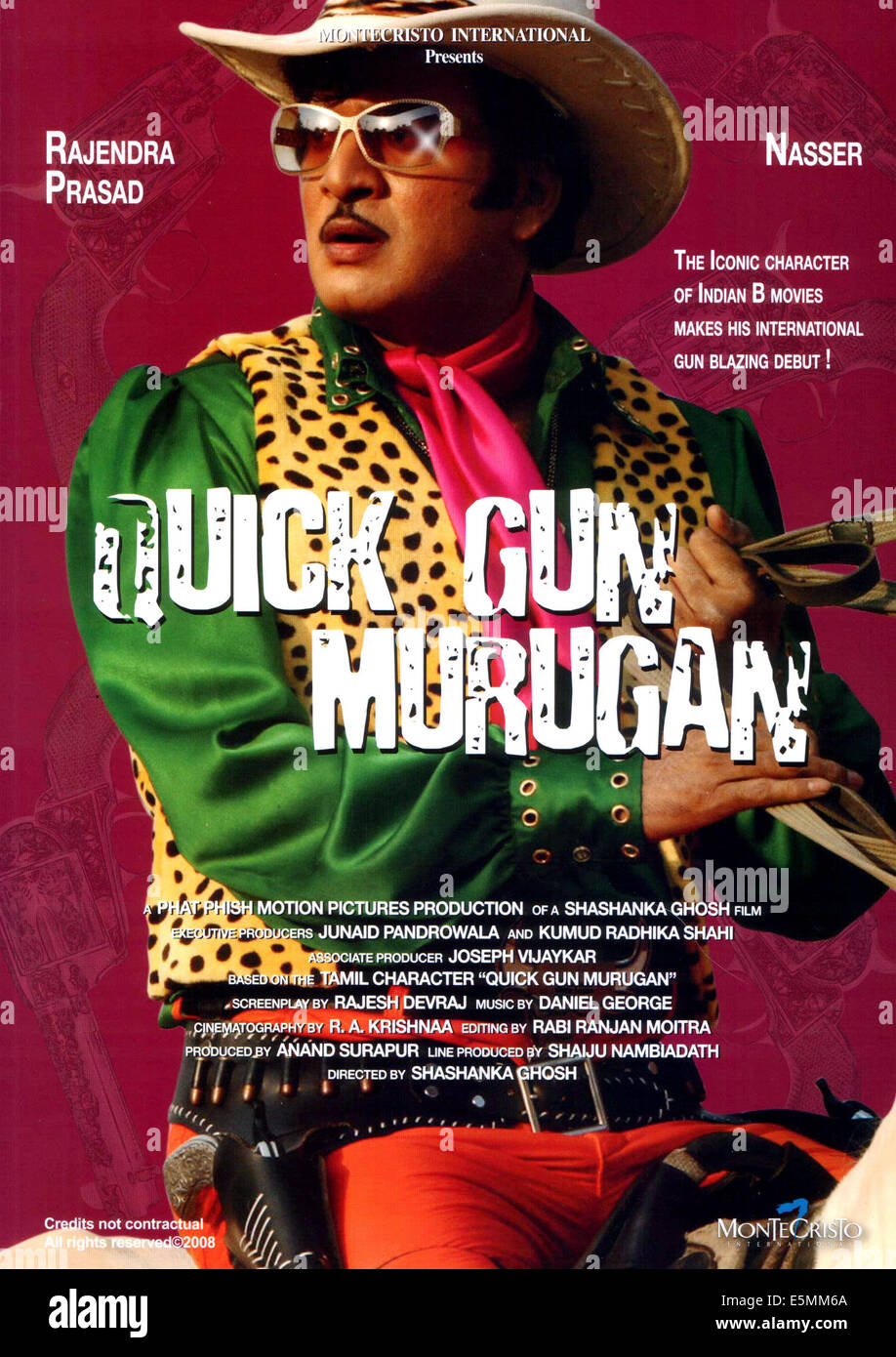 QUICK GUN MURUGAN, Rajendra Prasad, 2008. ©Fox Star Studios/courtesy ...