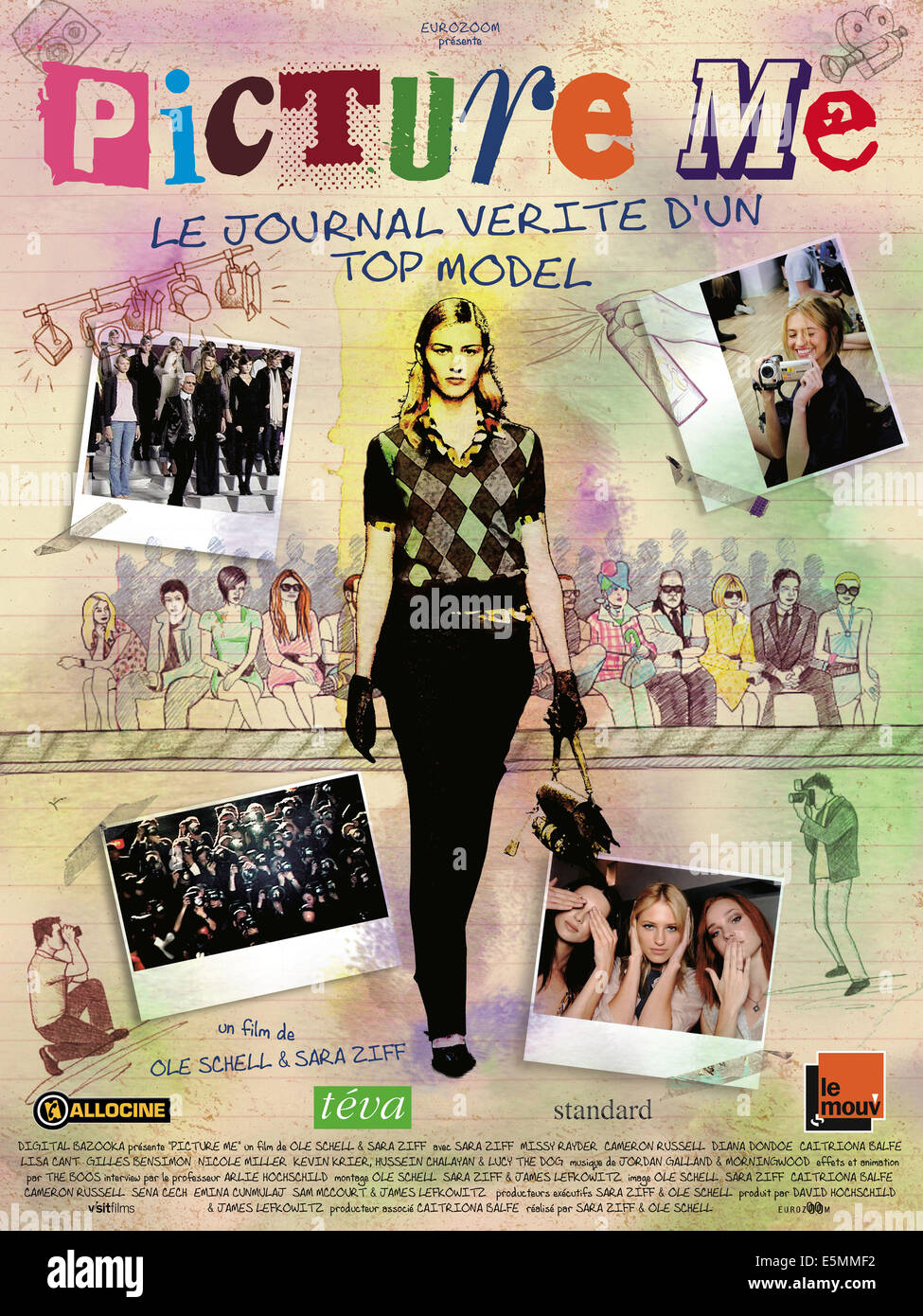 PICTURE ME, (aka PICTURE ME: A MODEL'S DIARY), Sara Ziff on French ...