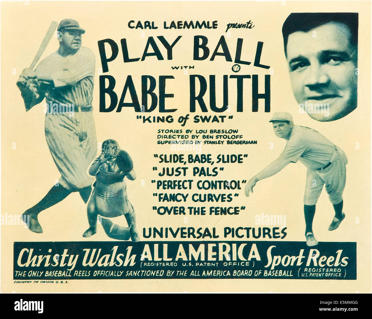 Babe Ruth Baseball 1920