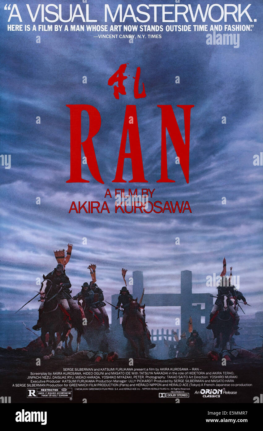 Akira Kurosawa Ran High Resolution Stock Photography and Images - Alamy