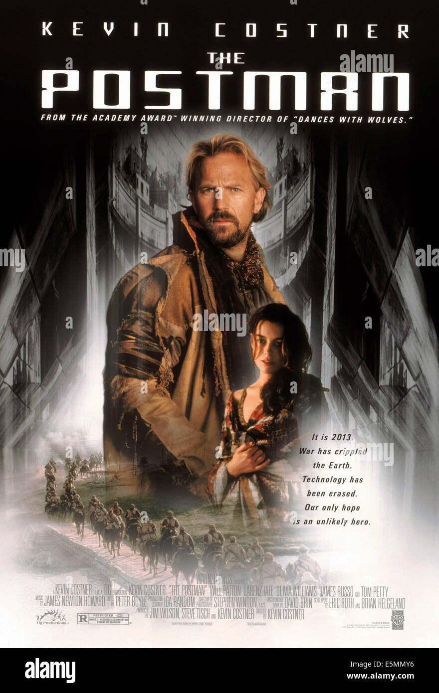 THE POSTMAN, Kevin Costner, Olivia Williams, 1997, (c) Warner Brothers ...