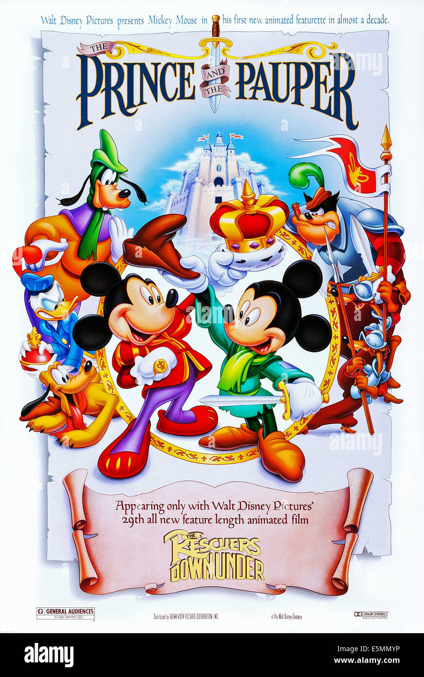 Mickey mouse cartoon 1990 hi-res stock photography and images - Alamy