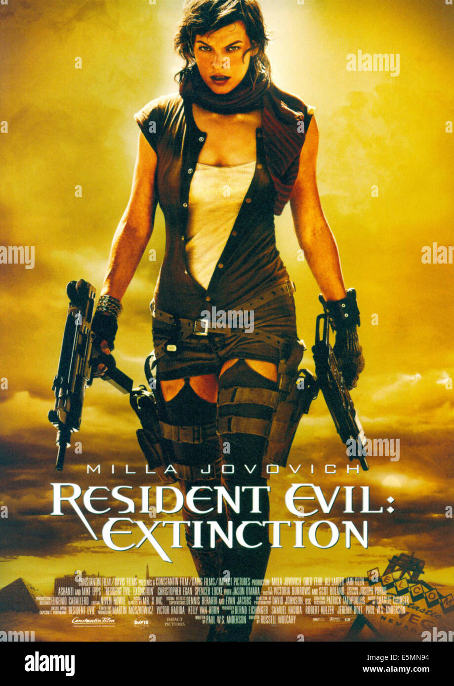 Milla Jovovich Resident Evil Extinction Resident Evil: Extinction