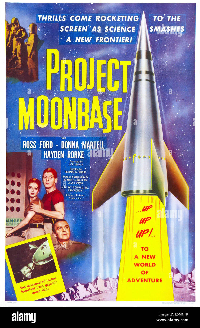 Moon base 1950s hi-res stock photography and images - Alamy
