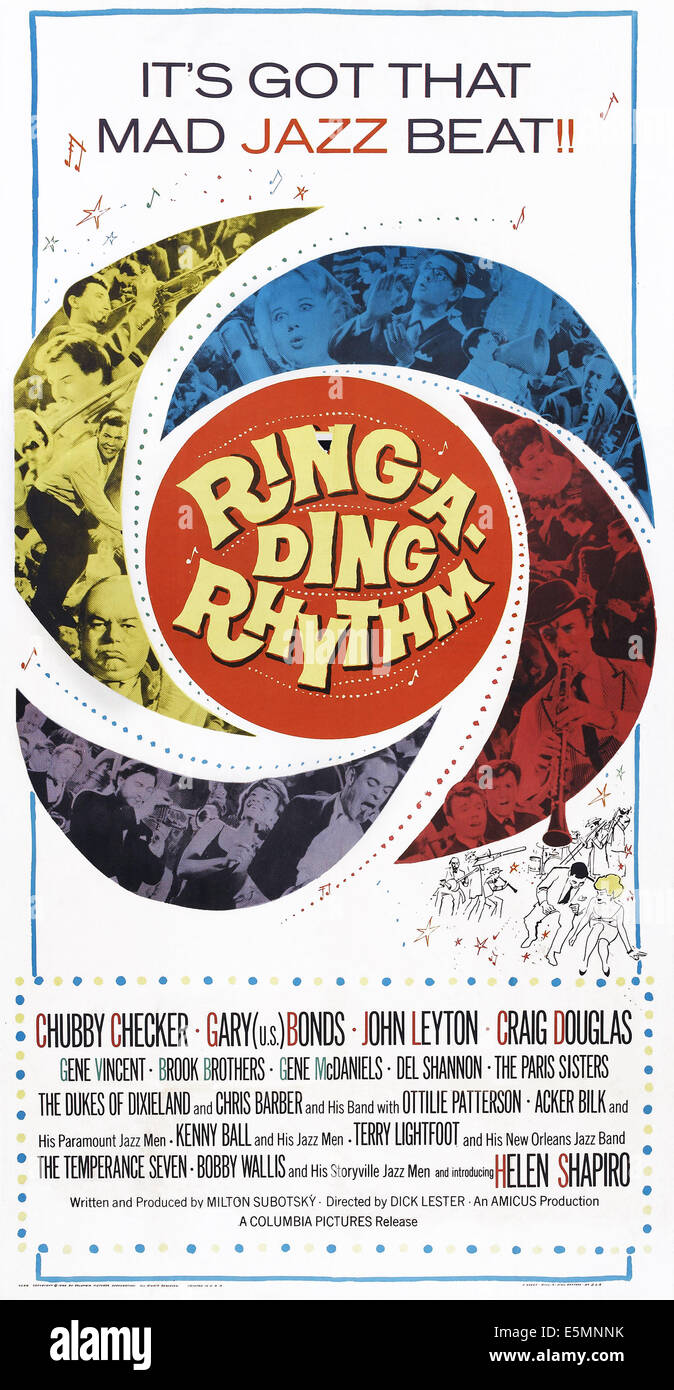 Chubby checker poster hi-res stock photography and images - Alamy