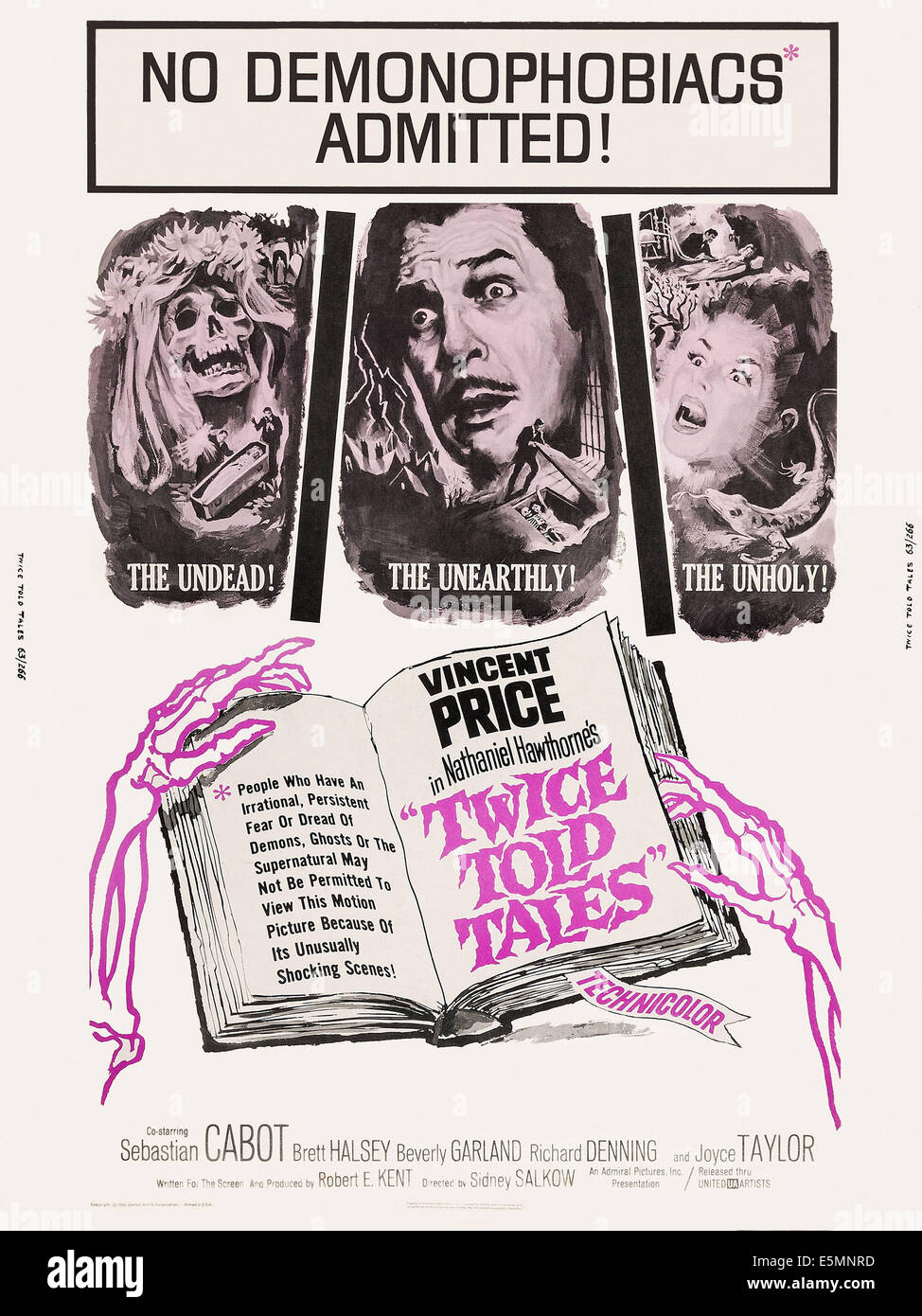 TWICE-TOLD TALES, (aka TWICE TOLD TALES), US poster, Vincent Price ...