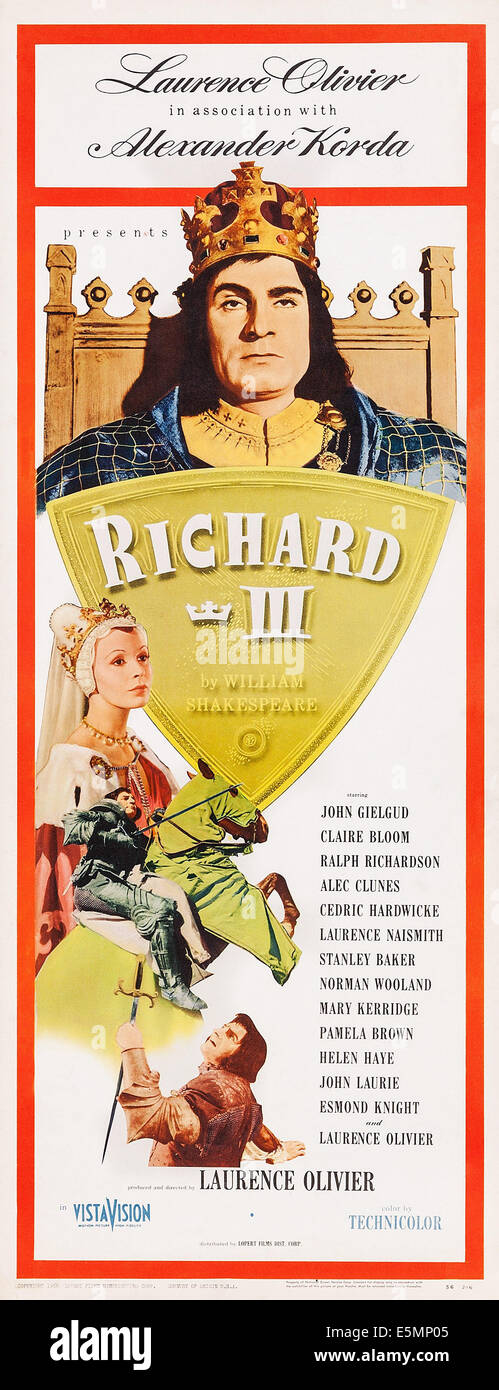 Richard Iii Shakespeare Poster