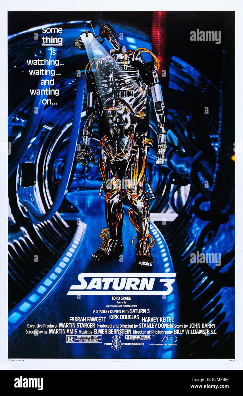 SATURN 3, (aka SATURN CITY), poster art, 1980, ©Associated Film ...