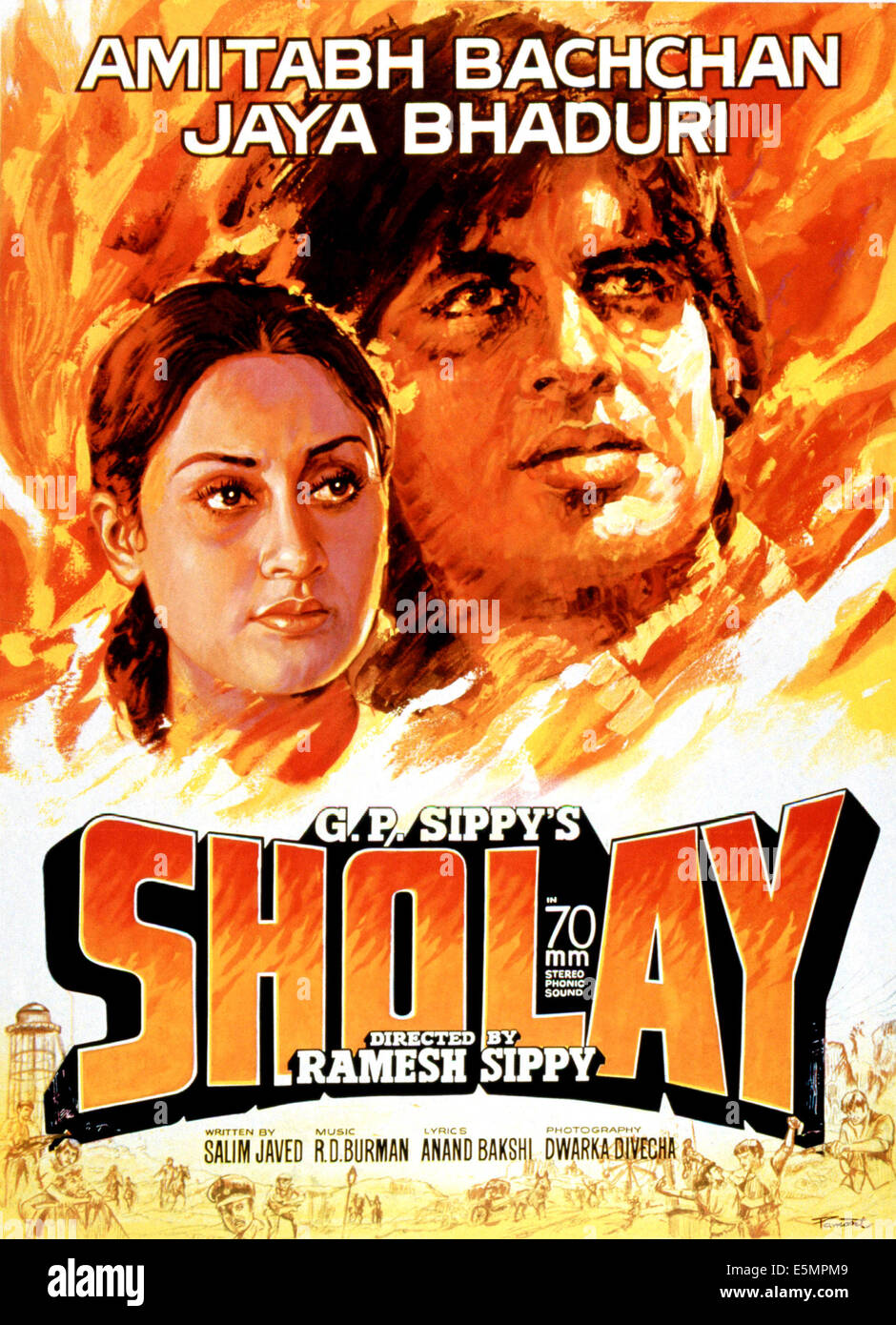 Sholay Bike Poster