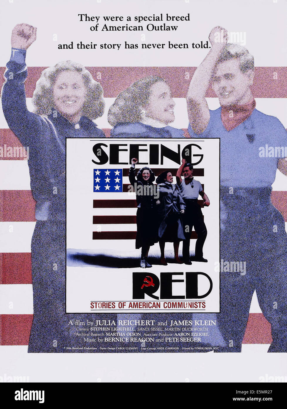 SEEING RED, US poster, 1983, © Heartland Productions/courtesy Everett ...
