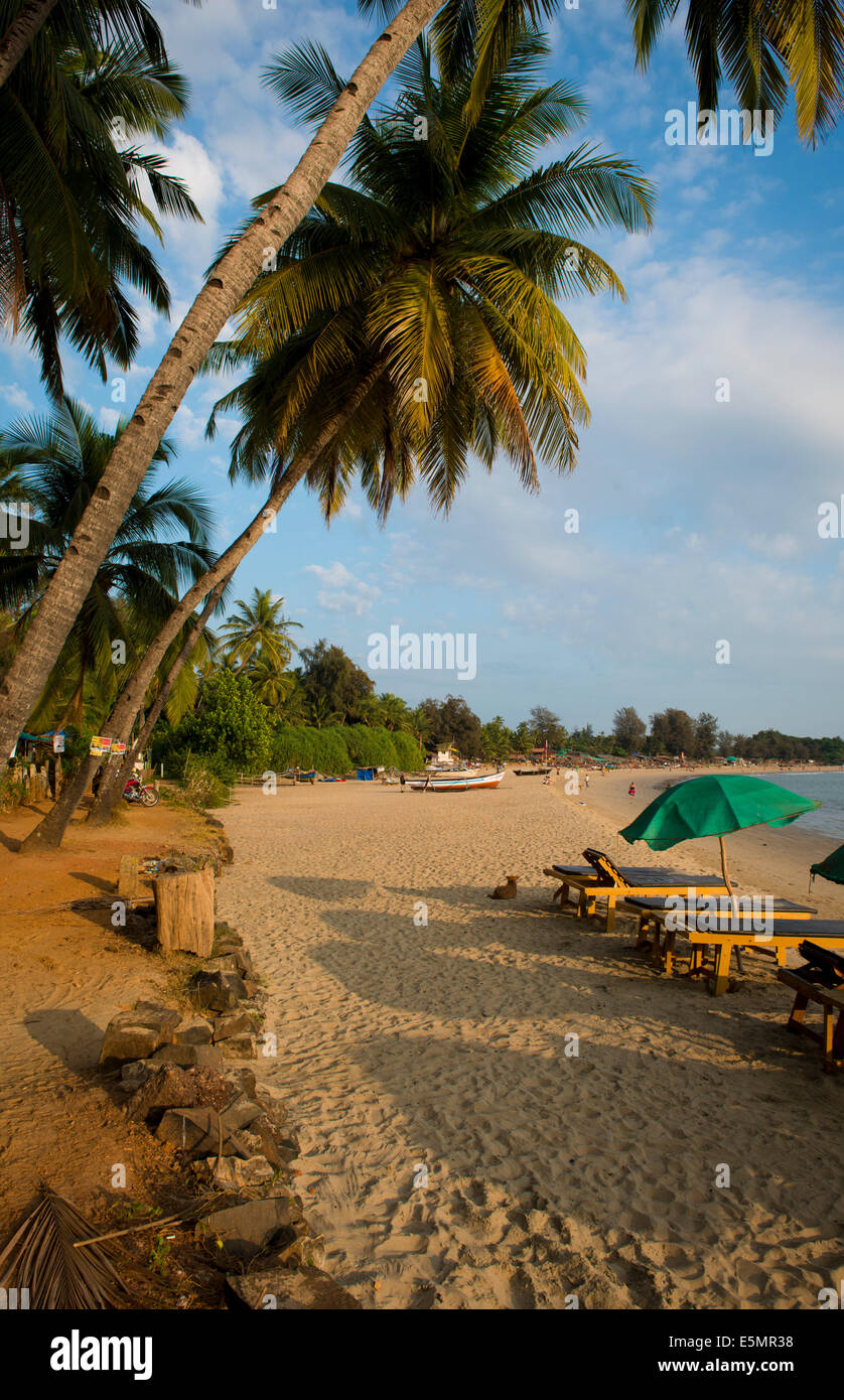 Patnem beach. Palolem, Goa India Stock Photo - Alamy