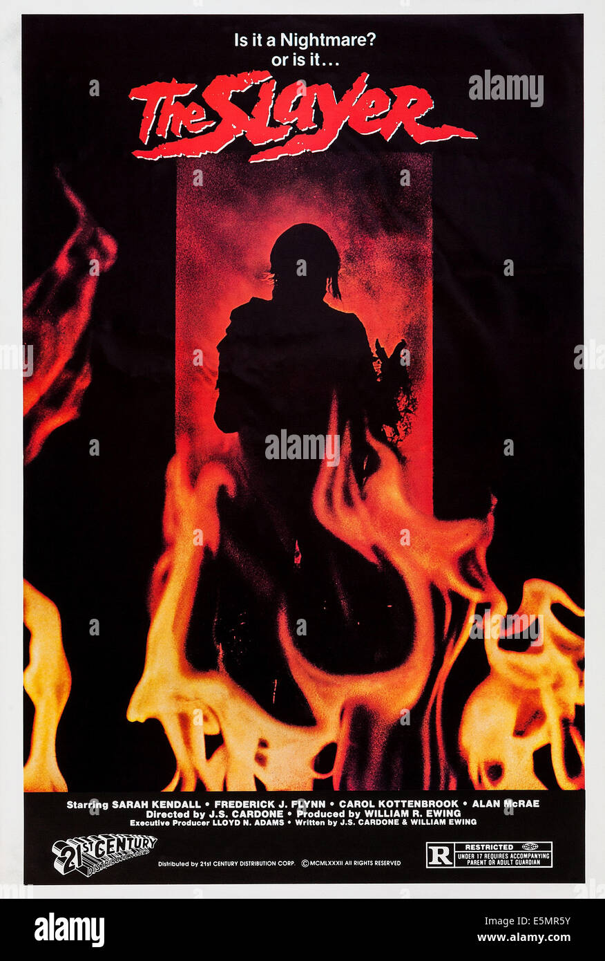 THE SLAYER, poster art, 1982, ©21st Century Film Corporation/courtesy ...