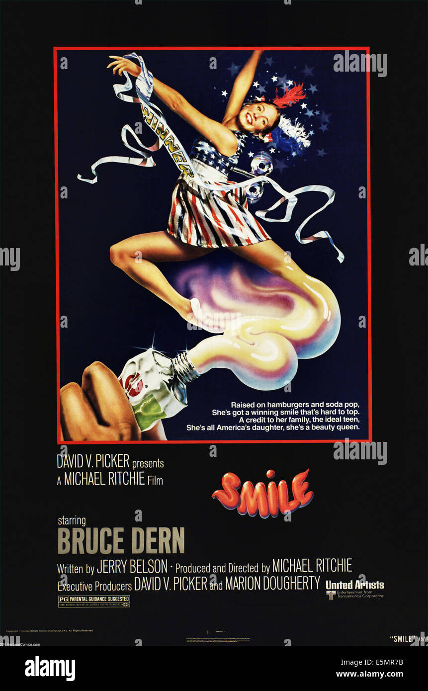 SMILE, US poster, 1975 Stock Photo - Alamy