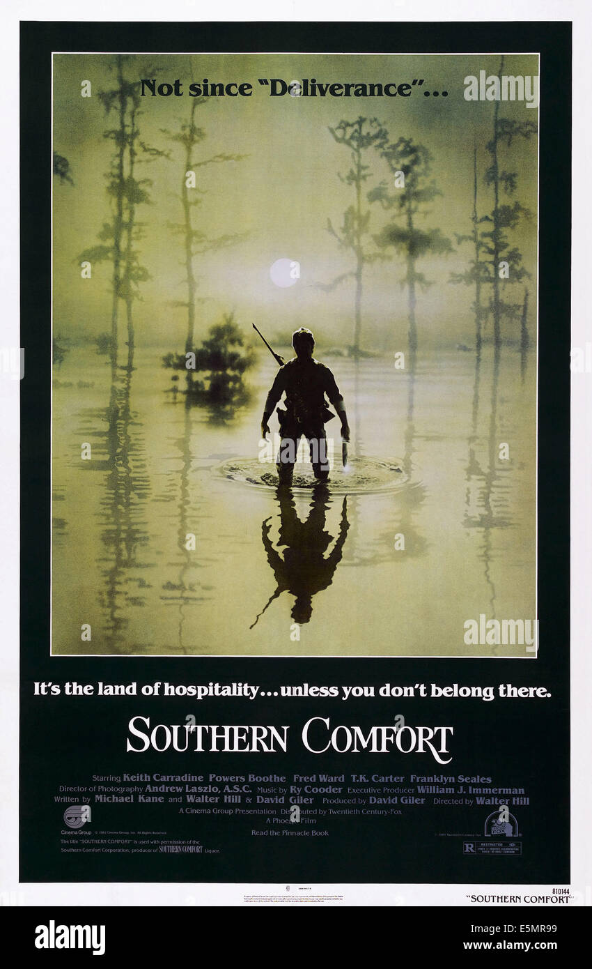 Southern comfort poster hi-res stock photography and images - Alamy