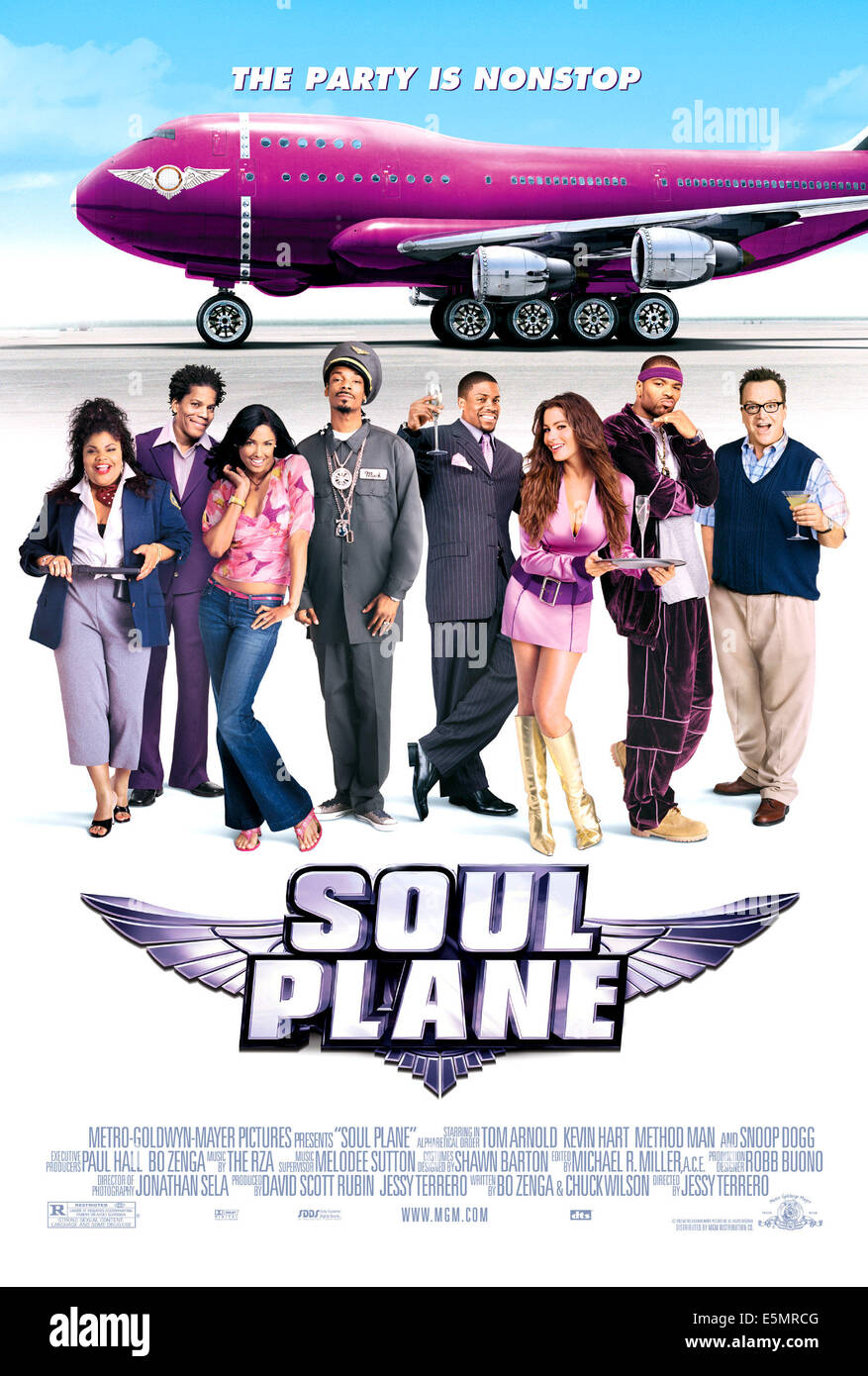 SOUL PLANE, Mo'nique, D.L. Hughley, K.D. Aubert, Snoop Dogg, Kevin Hart ...