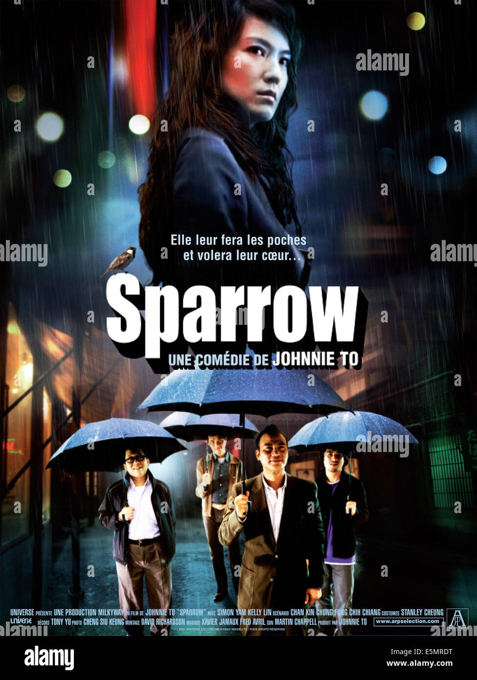 THE SPARROW, (aka CULTURED BIRD, aka MAN JEUK), French poster art ...