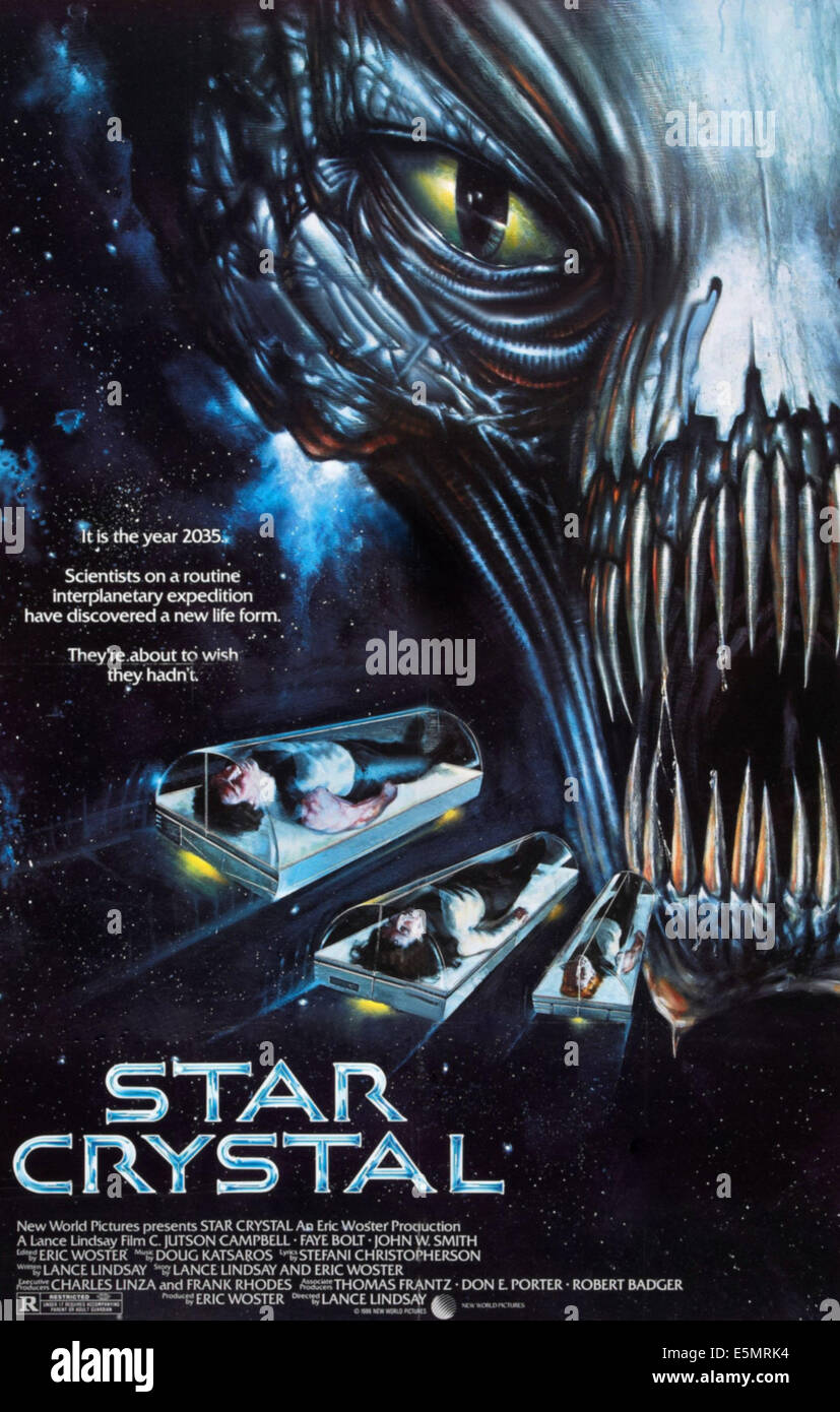 STAR CRYSTAL, poster art, 1986, ©New World Pictures/courtesy Everett ...