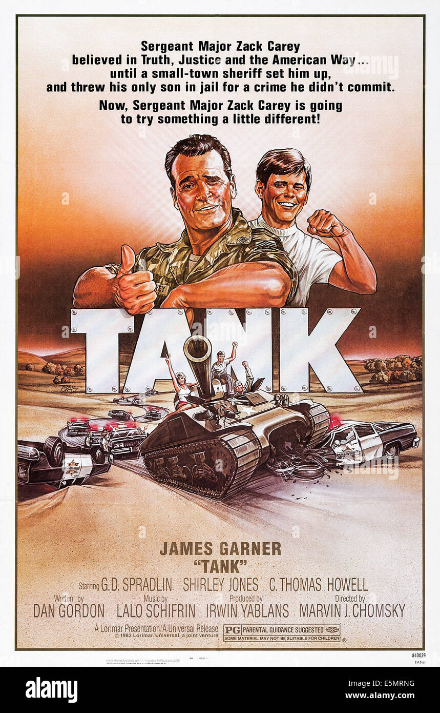 James garner tank 1984 hi-res stock photography and images - Alamy