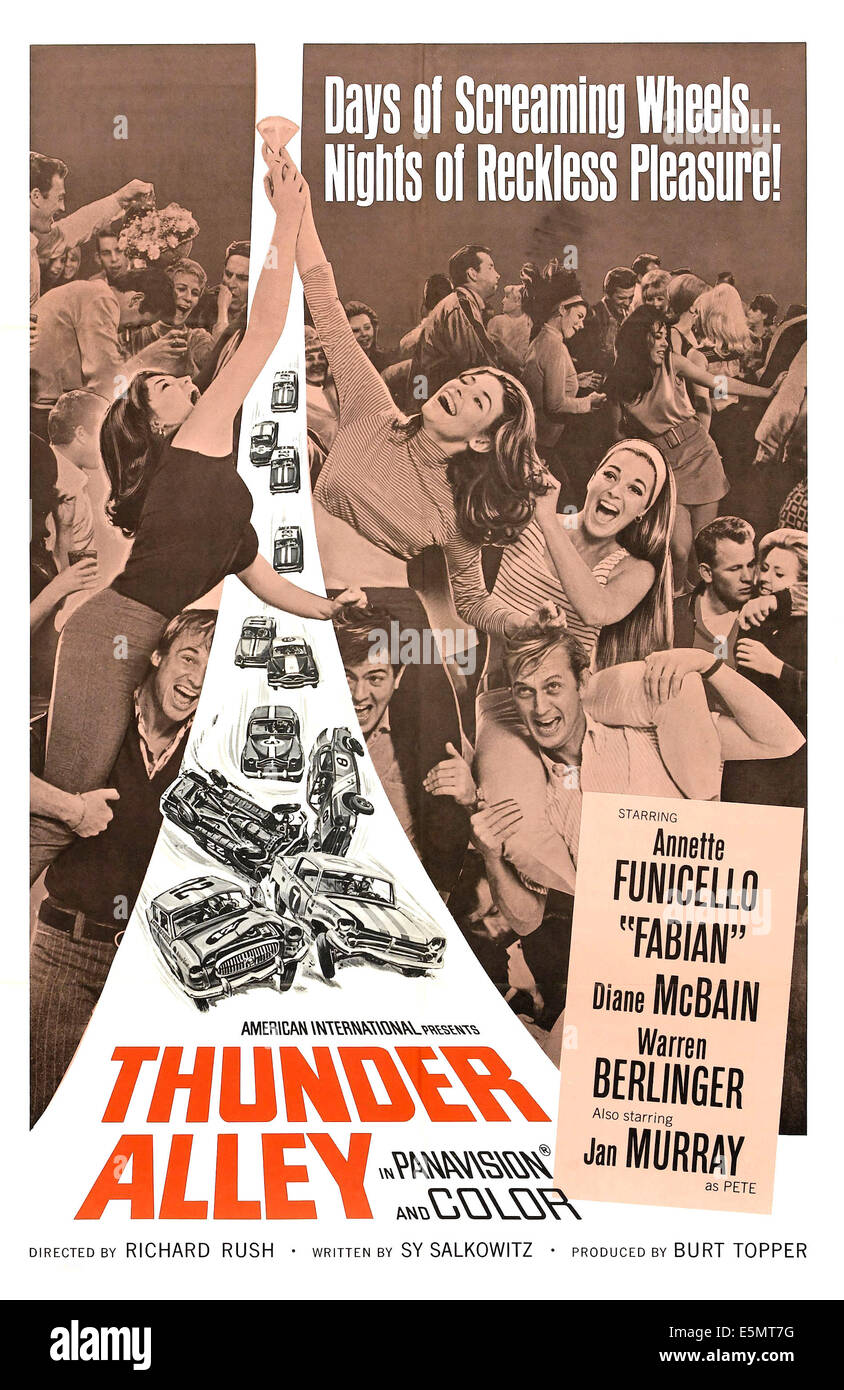 THUNDER ALLEY, 1967 Stock Photo - Alamy