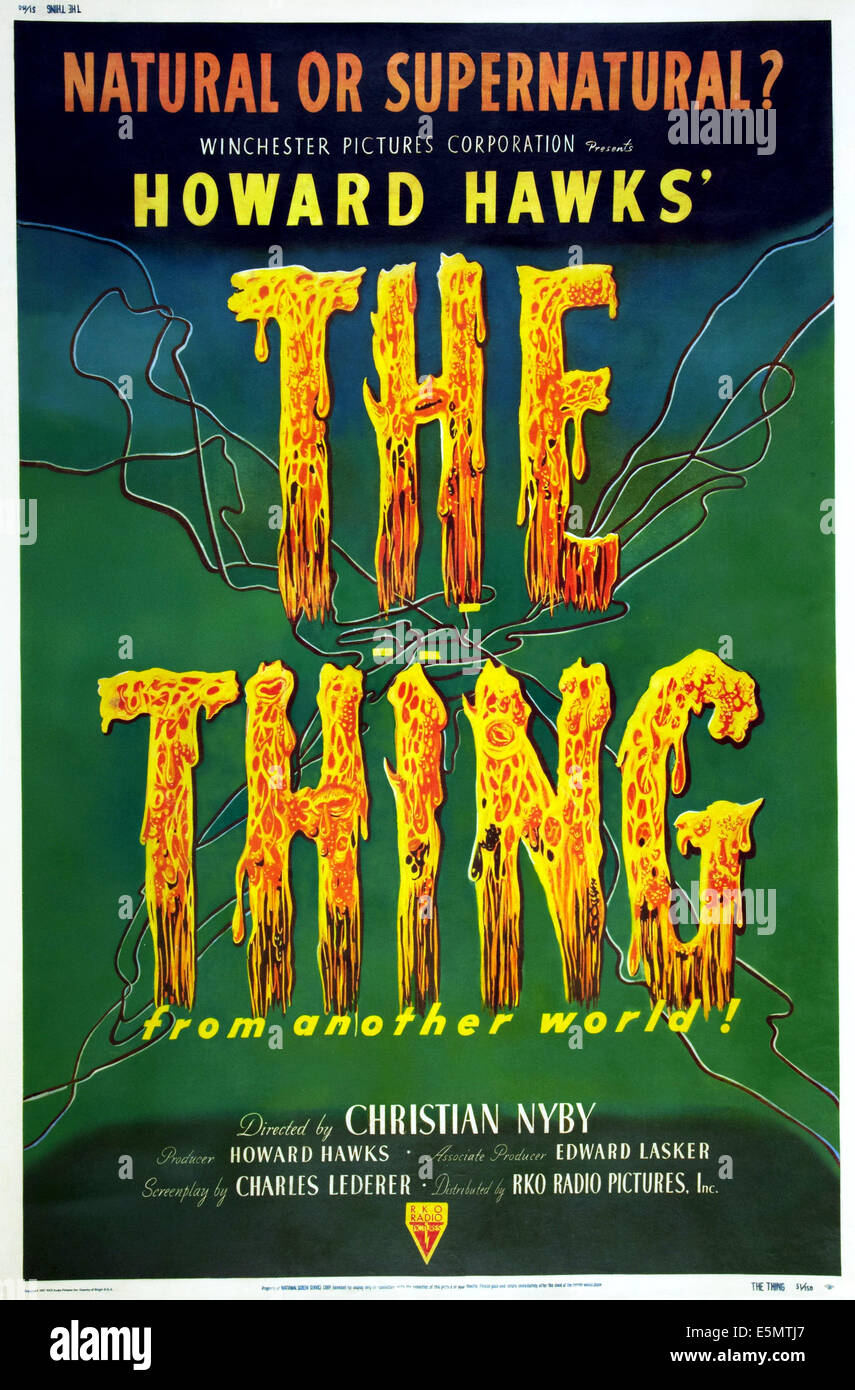 Thing from another world hi-res stock photography and images - Alamy