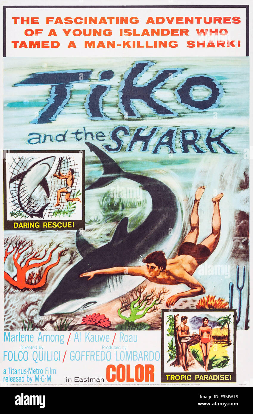 TIKO AND THE SHARK, (aka TI-KOYO E IL SUO PESCECANE), Al Kauwe on ...
