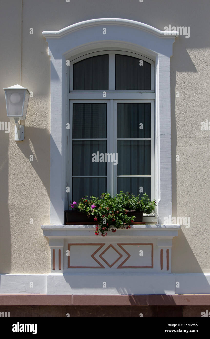 an old curved window Stock Photo - Alamy