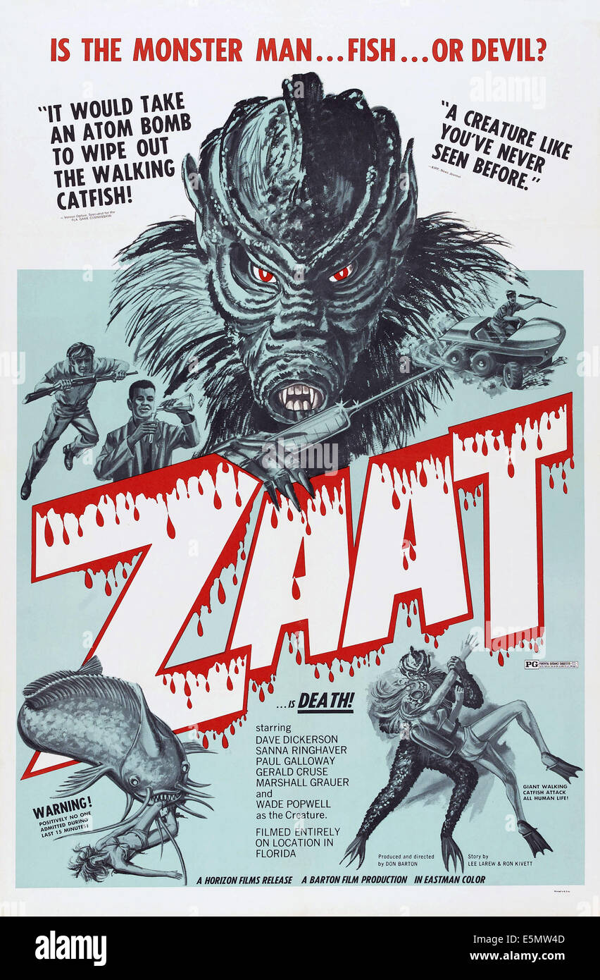 ZAAT, US poster, 1971 Stock Photo - Alamy