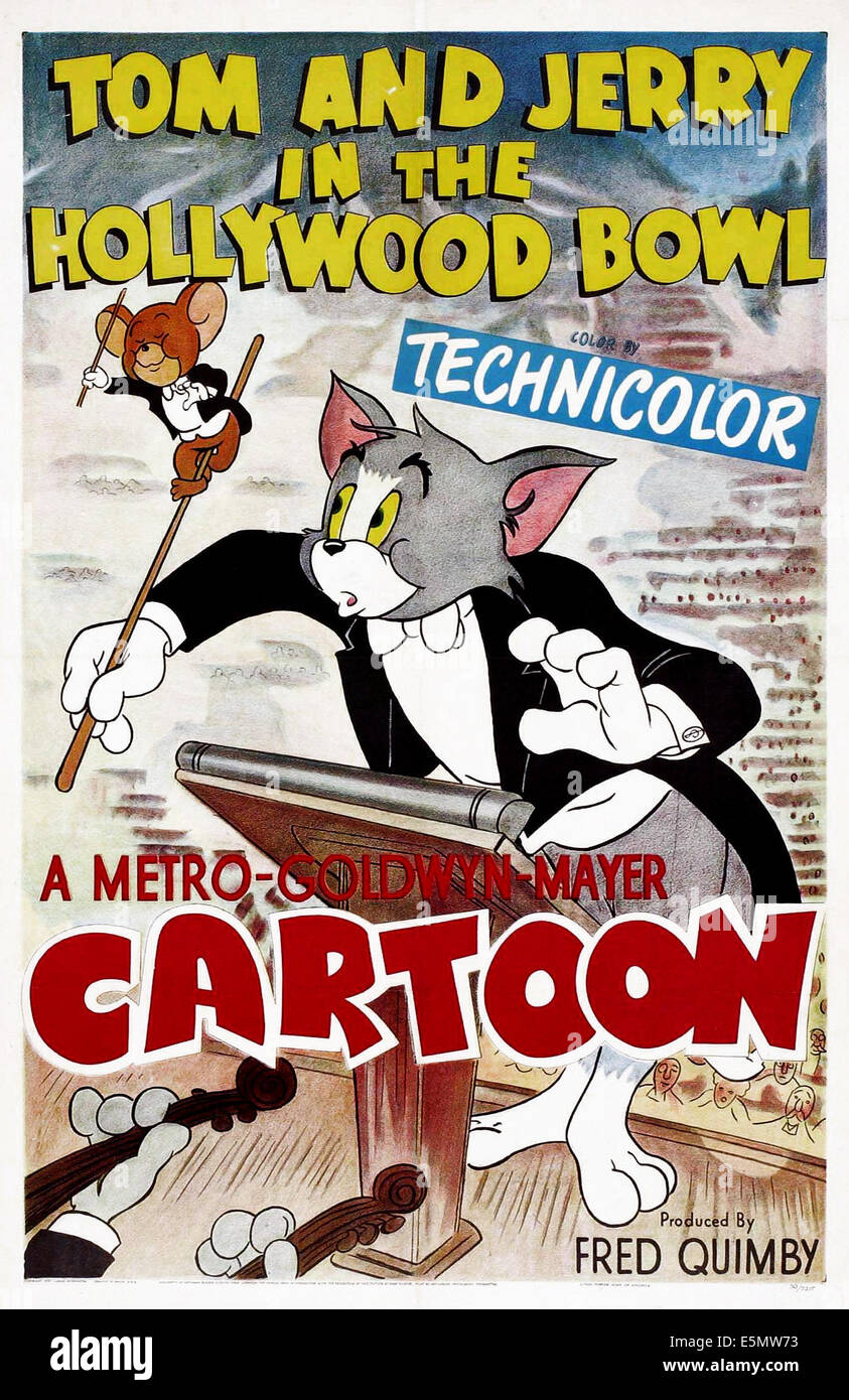Tom and jerry poster hi-res stock photography and images - Alamy