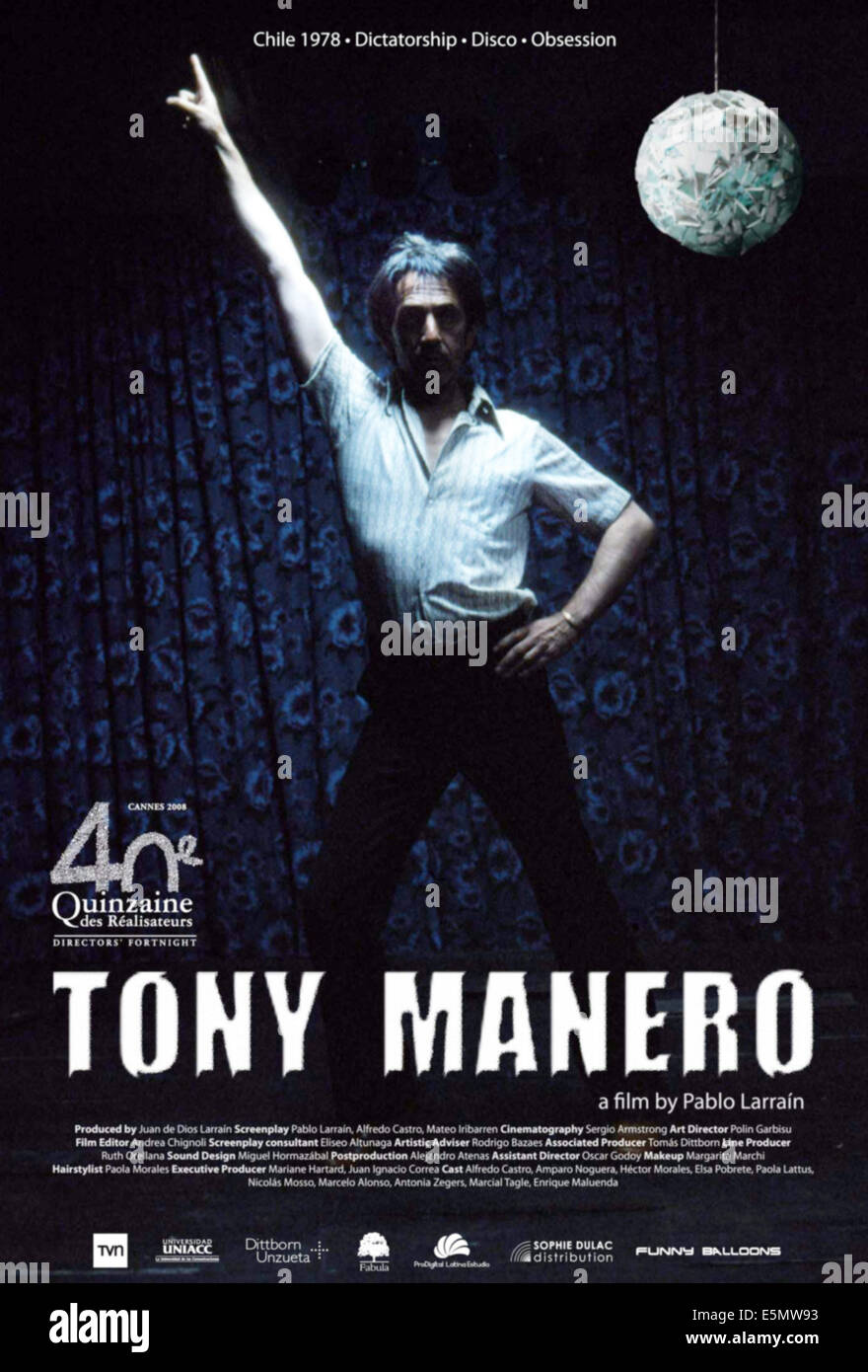 TONY MANERO, Alfredo Castro, 2008. ©Lorber HT Digital/courtesy Everett ...