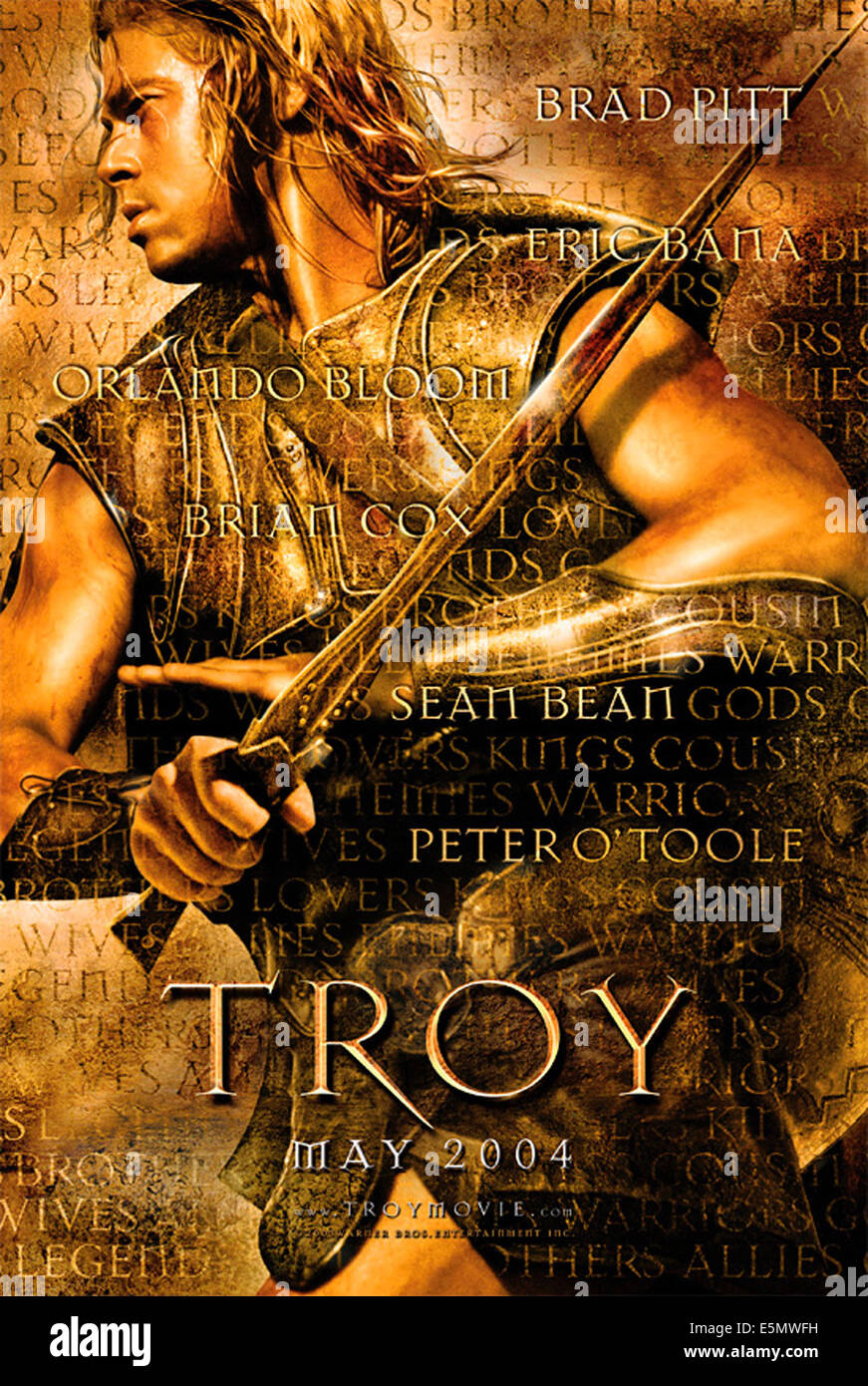 Brad pitt troy hi-res stock photography and images - Alamy
