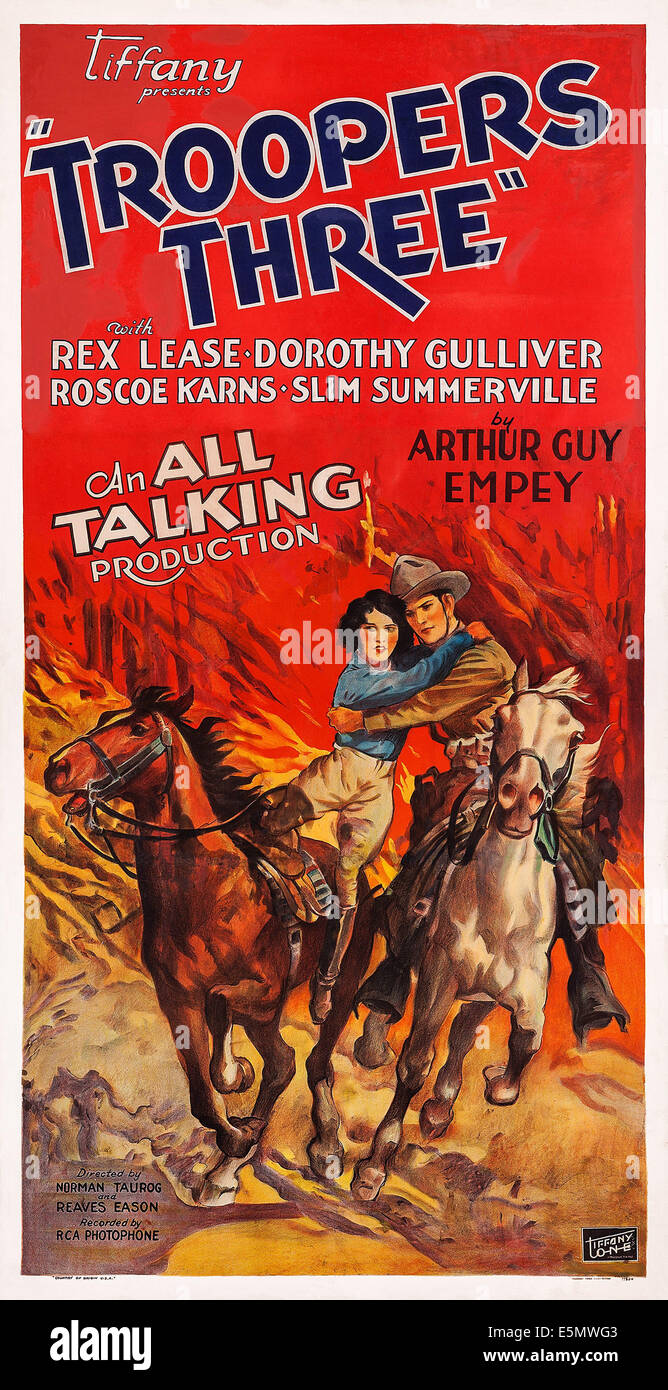 Troopers three poster hi-res stock photography and images - Alamy