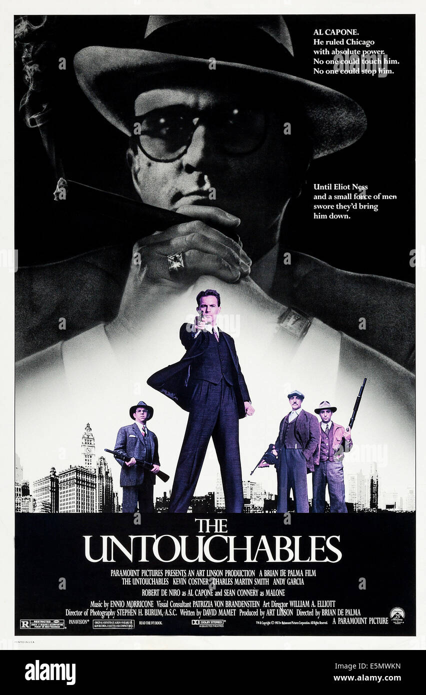 THE UNTOUCHABLES, Charles Martin Smith, Robert De Niro, Kevin Costner ... THE UNTOUCHABLES, Charles Martin Smith, Robert De Niro, Kevin Costner ...