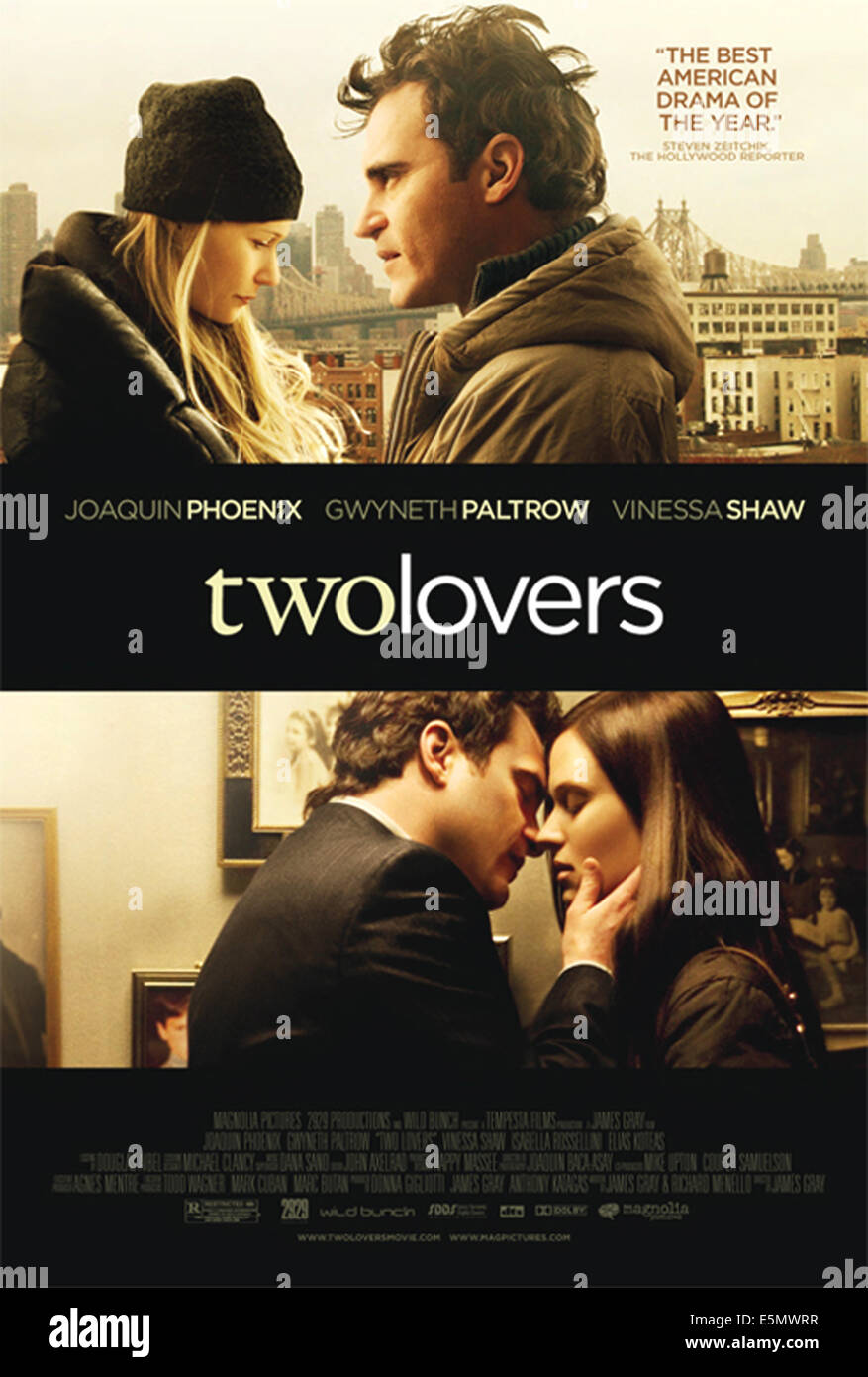 TWO LOVERS, top from left: Gwyneth Paltrow, Joaquin Phoenix; bottom ...