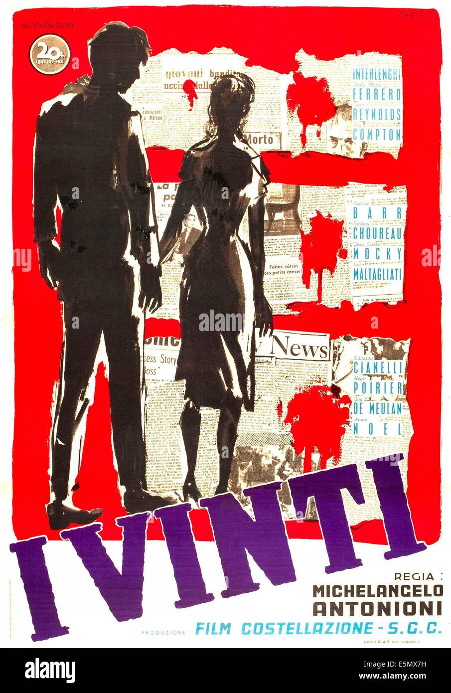 Vinti italian poster art 1953 hi-res stock photography and images - Alamy
