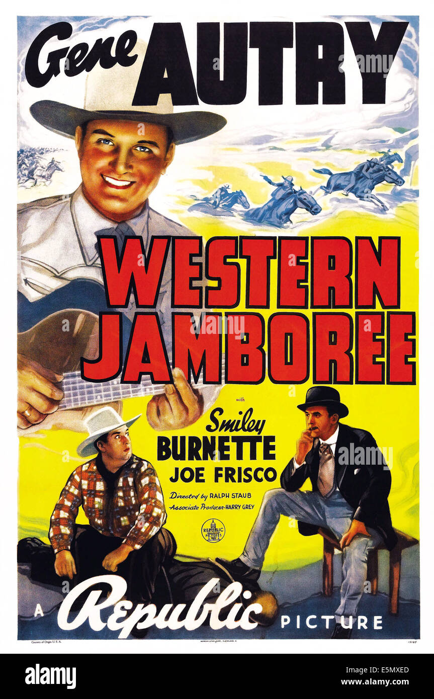 Gene Autry Poster High Resolution Stock Photography and Images - Alamy