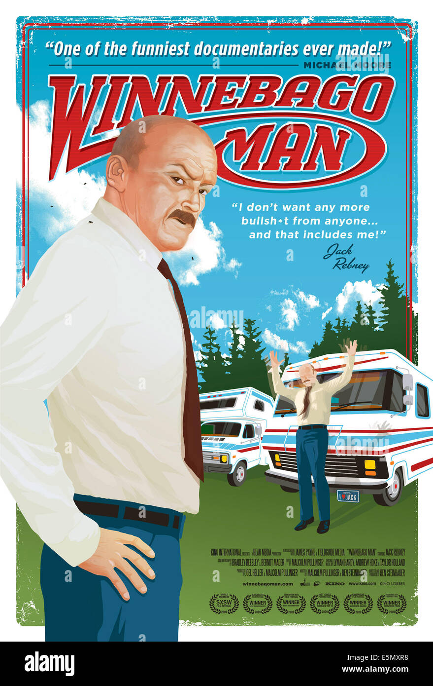 WINNEBAGO MAN, Jack Rebney (twice), 2009. ©Kino/courtesy Everett ...