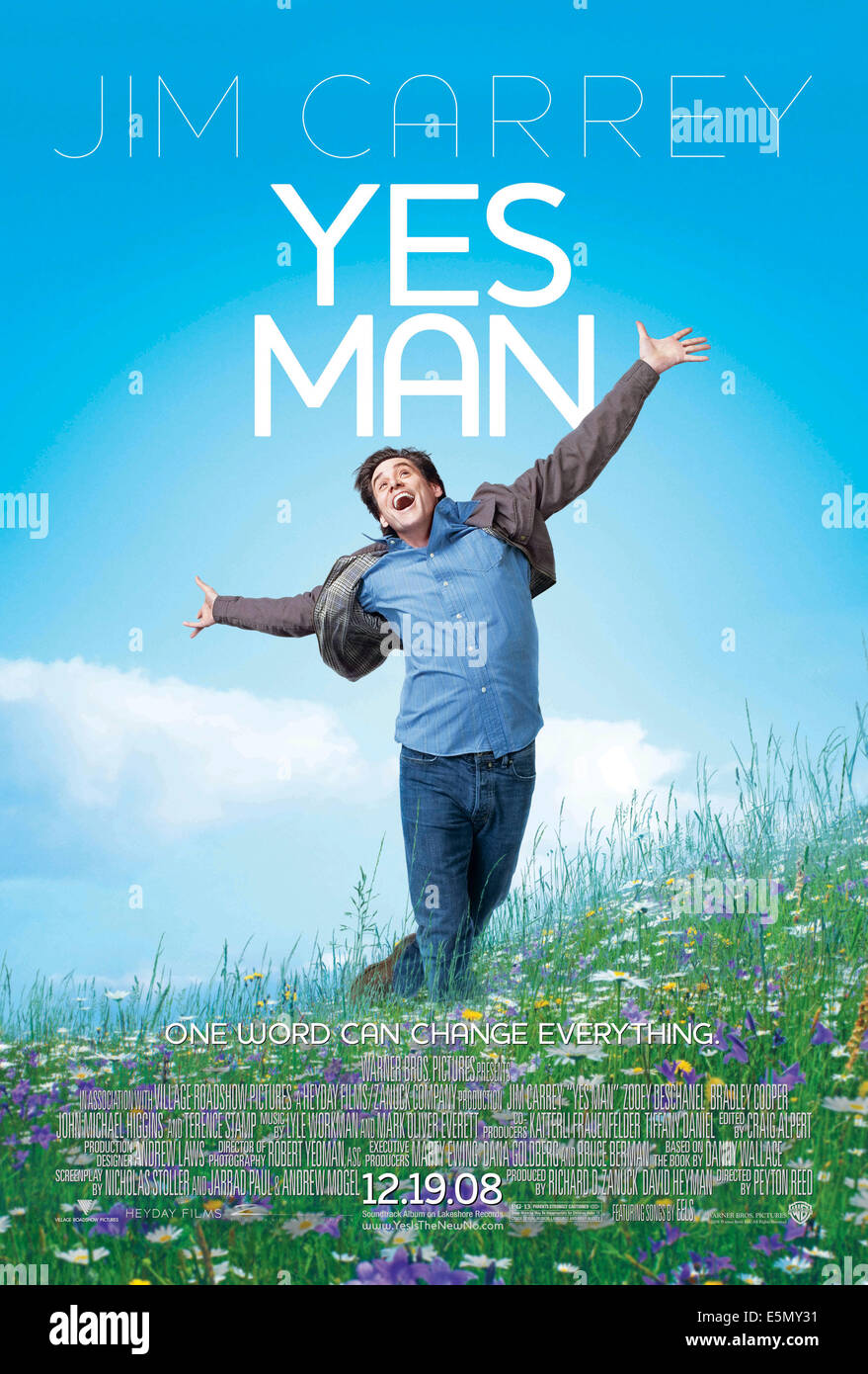 YES MAN, Jim Carrey, 2008. ©Warner Bros./courtesy Everett Collection ...