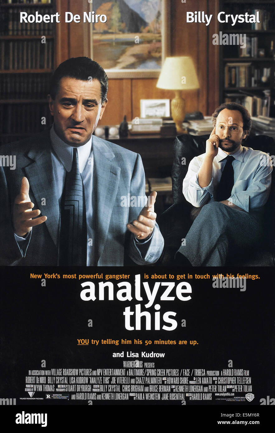 ANALYZE THIS, US poster art, from left: Robert DeNiro, Billy Crystal ...